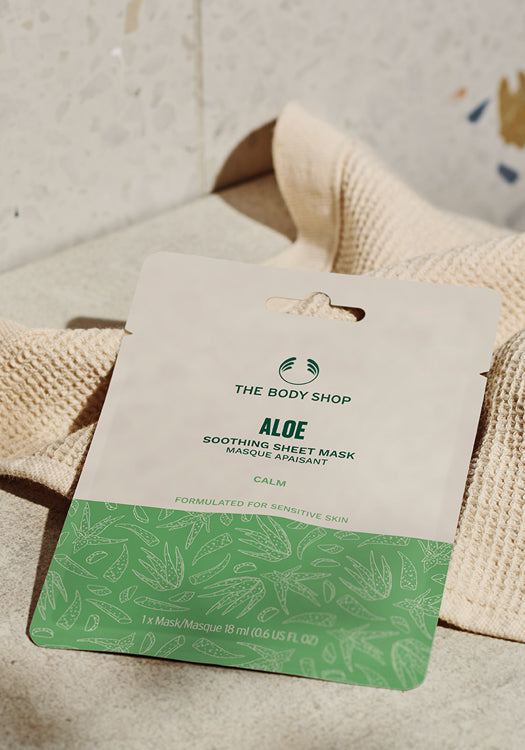 Aloe Sheet Face Mask| Aloe Vera | The Body Shop
